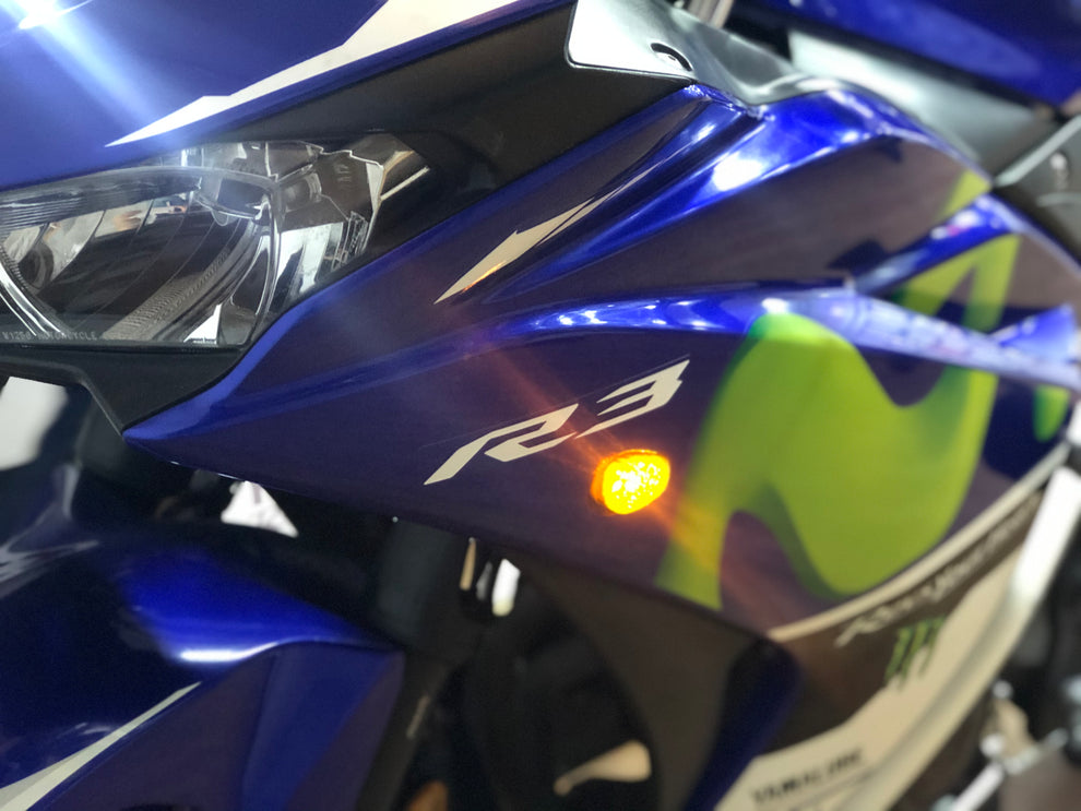 DIRECCIONALES LED GOTA YAMAHA R3 – VIRTUALED