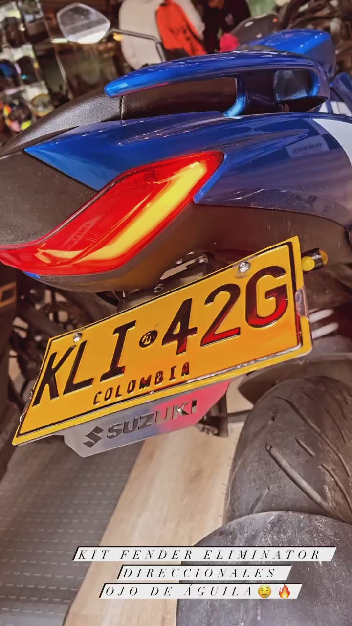 KIT FENDER ELIMINATOR SUZUKI GIXXER 150 - 250 FI – VIRTUALED